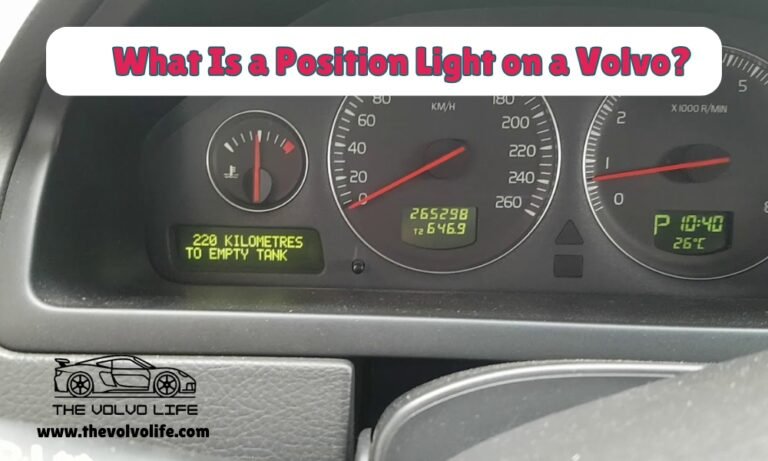 Volvo Bulb Failure Position Light: My Diagnose & Fix!